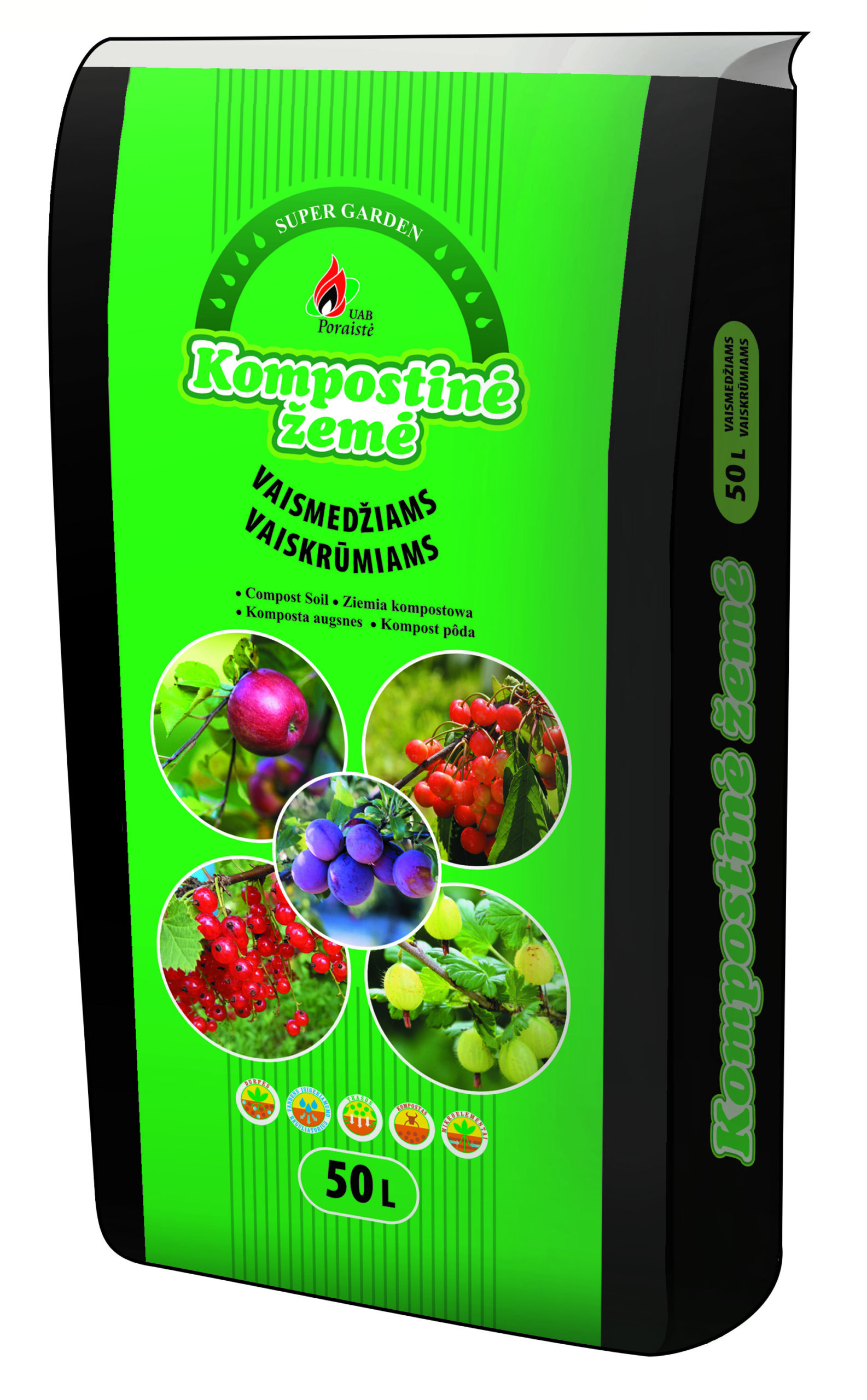 Compost for fruit trees and shrubs - Durpeta