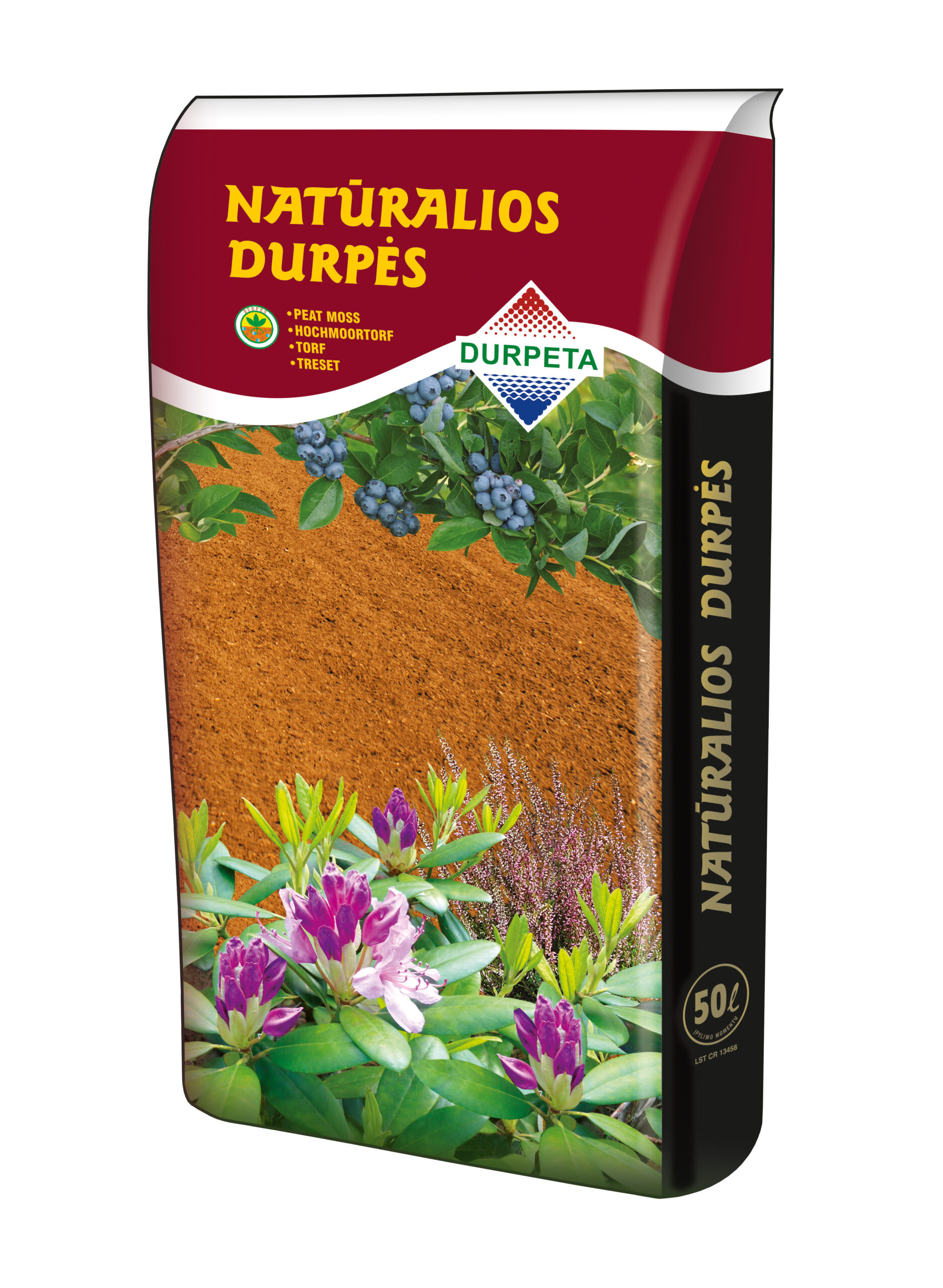 Naturalny torf, 50 l - Durpeta